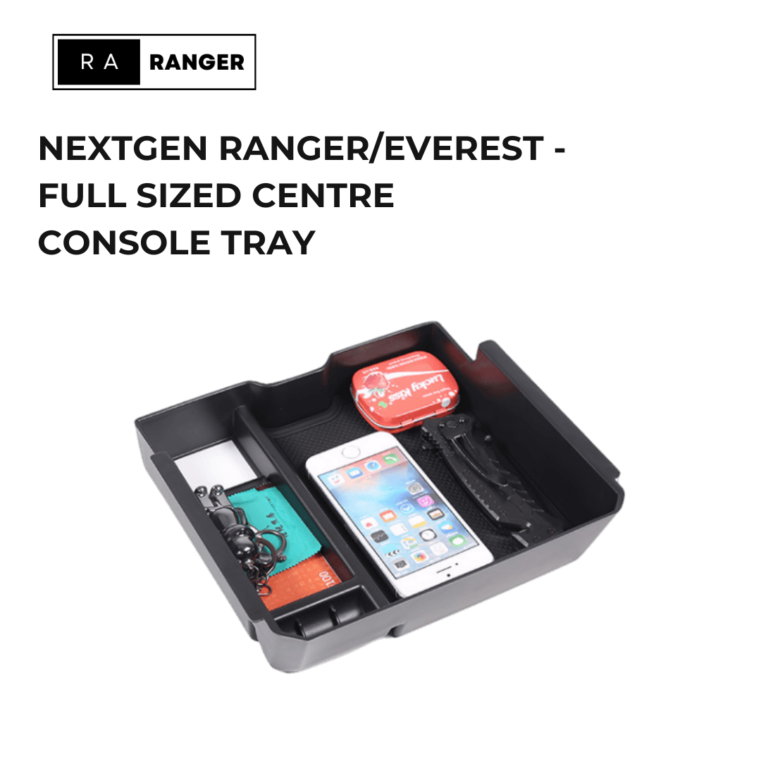 NextGen Ranger / Raptor / Everest - Full Sized Centre Console Storage ...