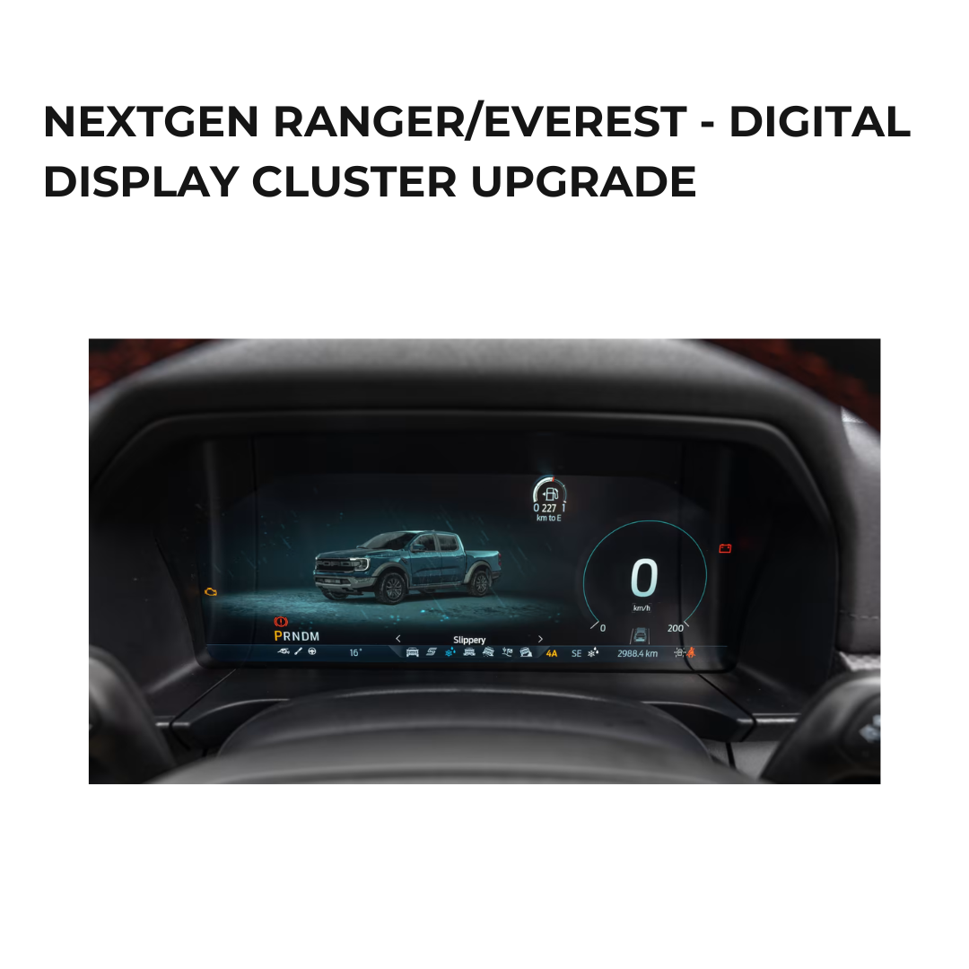 NextGen Ranger & Everest Full Digital Instrument Cluster Upgrade Kit – RA Ranger