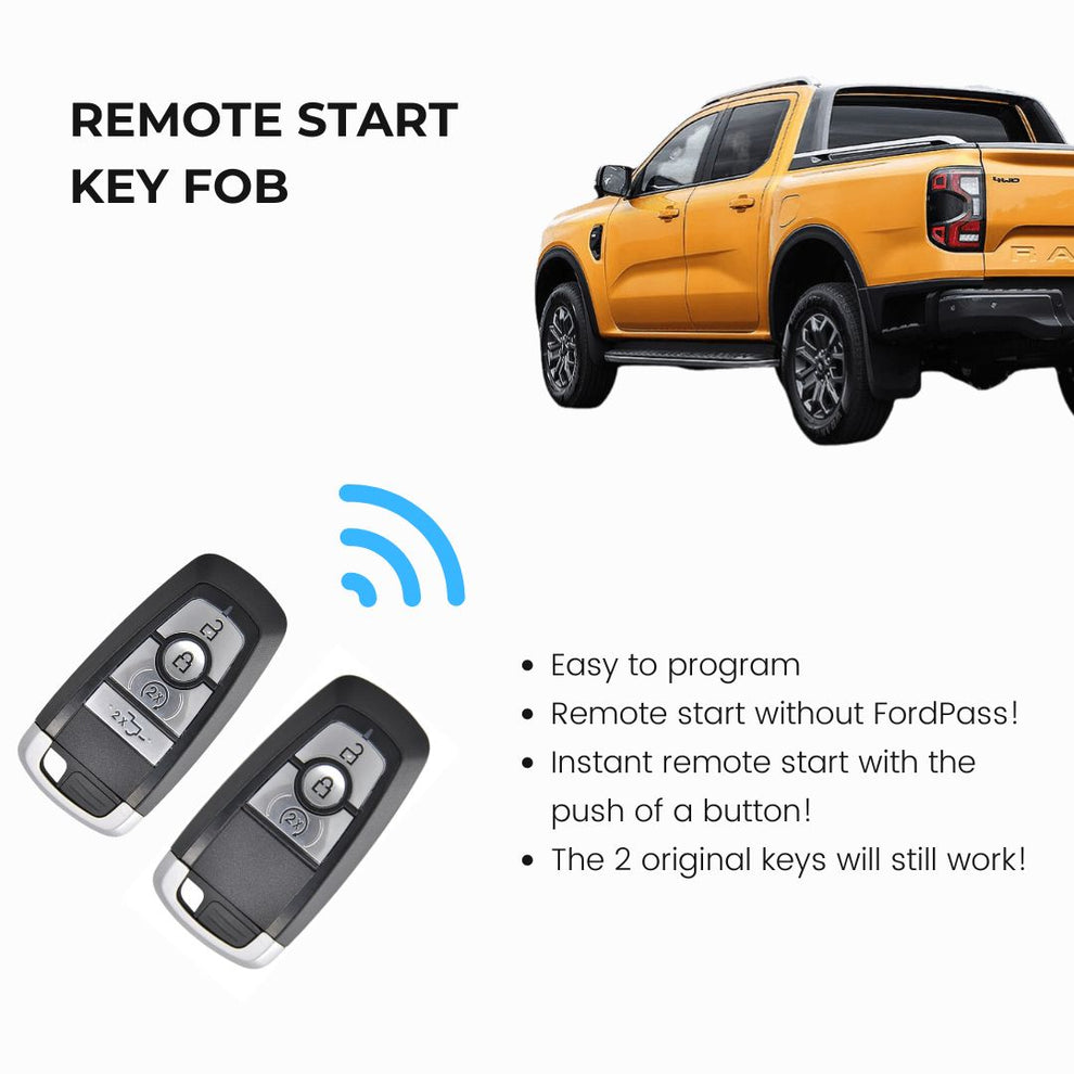 NextGen Ranger, Raptor & Everest 2022+ Remote Start Key FOB – RA Ranger