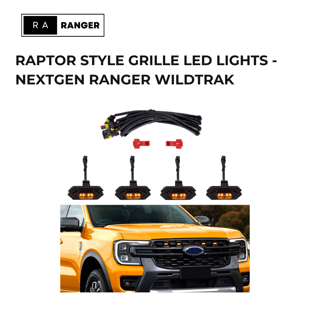 Raptor Style Grille LED Lights - NextGen Ranger WILDTRAK – RA Ranger