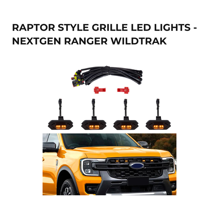 Raptor Style Grille LED Lights - NextGen Ranger WILDTRAK – RA Ranger