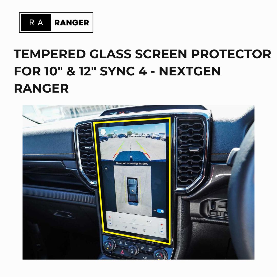Tempered Glass Screen Protector for NextGen Ranger Sync 4 – RA Ranger