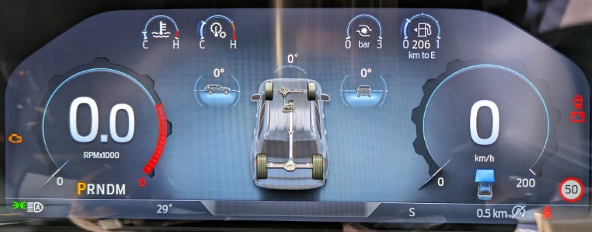 NextGen Ranger & Everest Full Digital Instrument Cluster Upgrade Kit ...