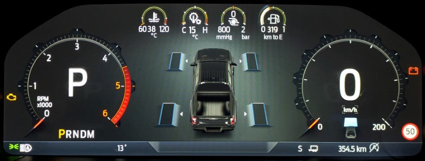 NextGen Ranger & Everest Full Digital Instrument Cluster Upgrade Kit ...